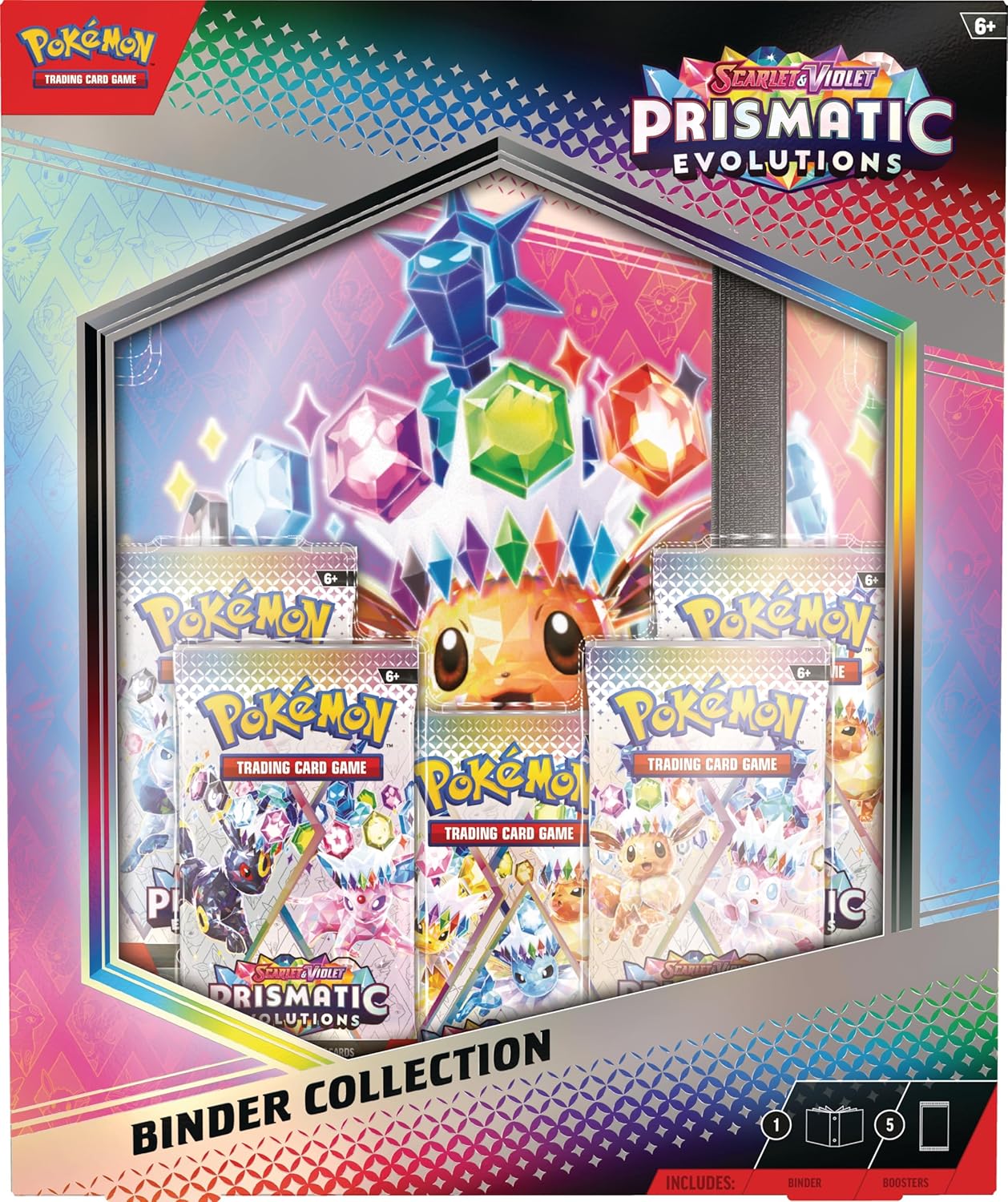 POKEMON PRISMATIC EVOLUTIONS BINDER COLLECTION **STORE PICK-ONLY ...
