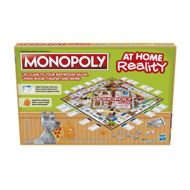 MONOPOLY AT HOME REALITY – Cards and Comics Central