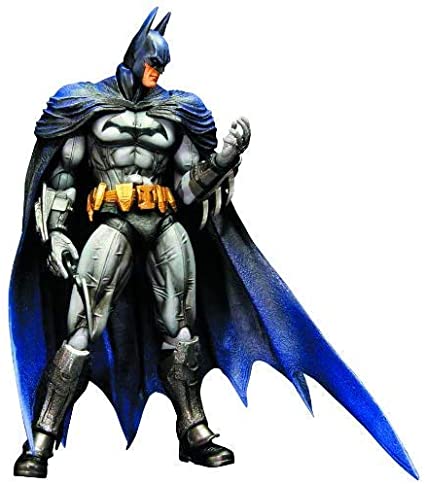 PLAY ARTS BATMAN ARKHAM CITY NO.7 BATMAN 1970'S BATSUIT SKIN – Cards ...