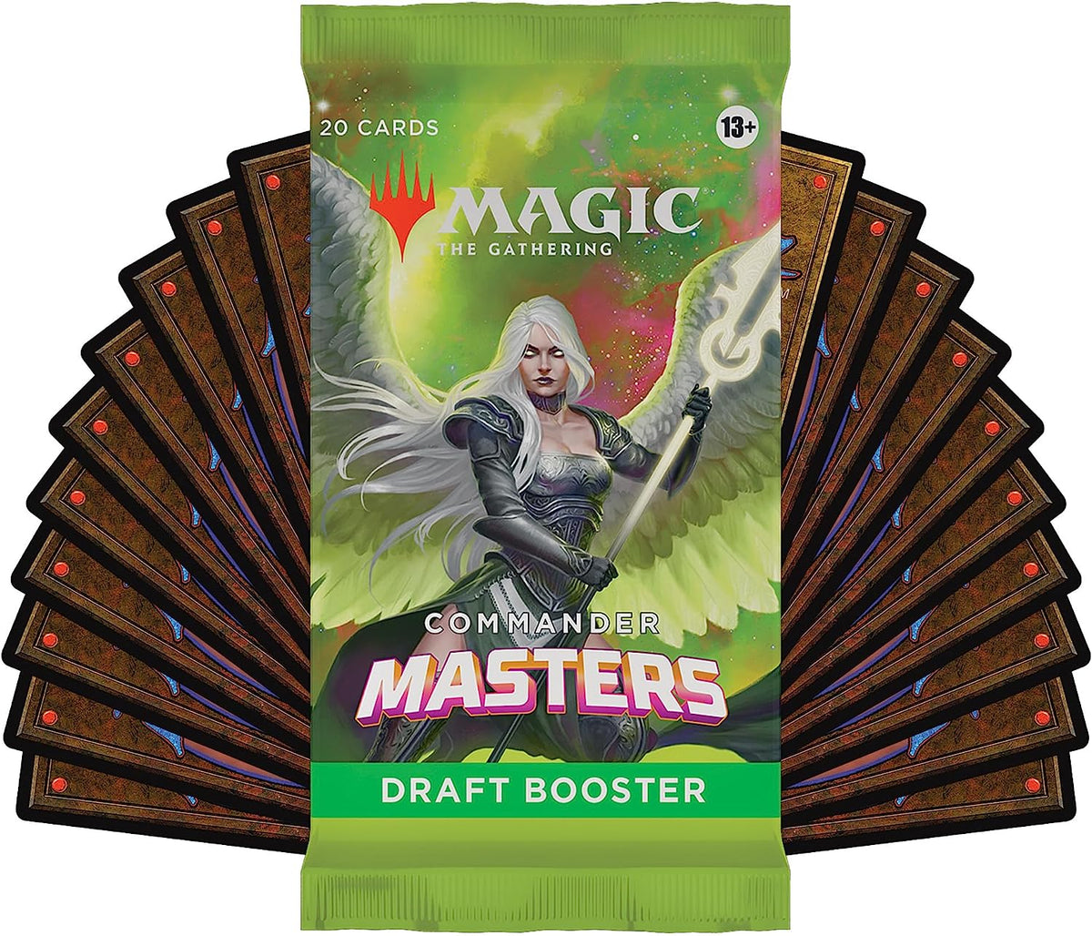 MAGIC THE GATHERING COMMANDER MASTERS DRAFT BOOSTER BOX – Cards and ...