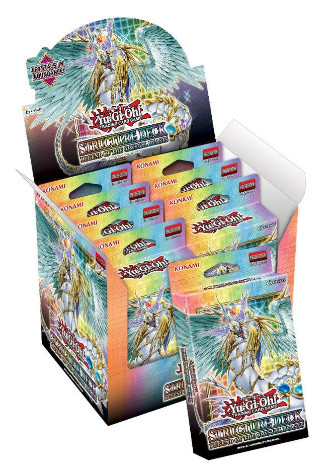 PRE-ORDER YU-GI-OH! STRUCTURE DECK: LEGEND OF THE CRYSTAL BEASTS ...